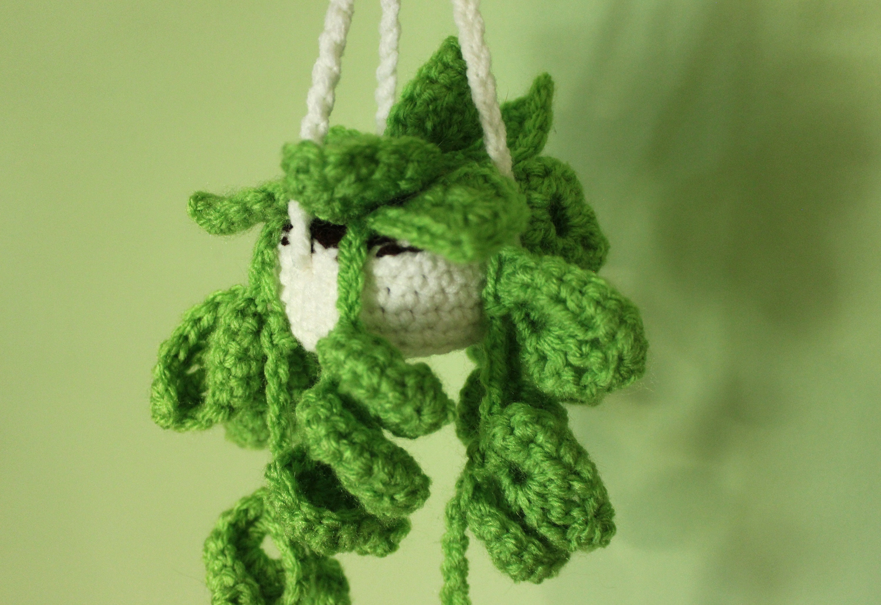 Crocheted Pathos Amigurumi Plush Plant Hanger - Etsy