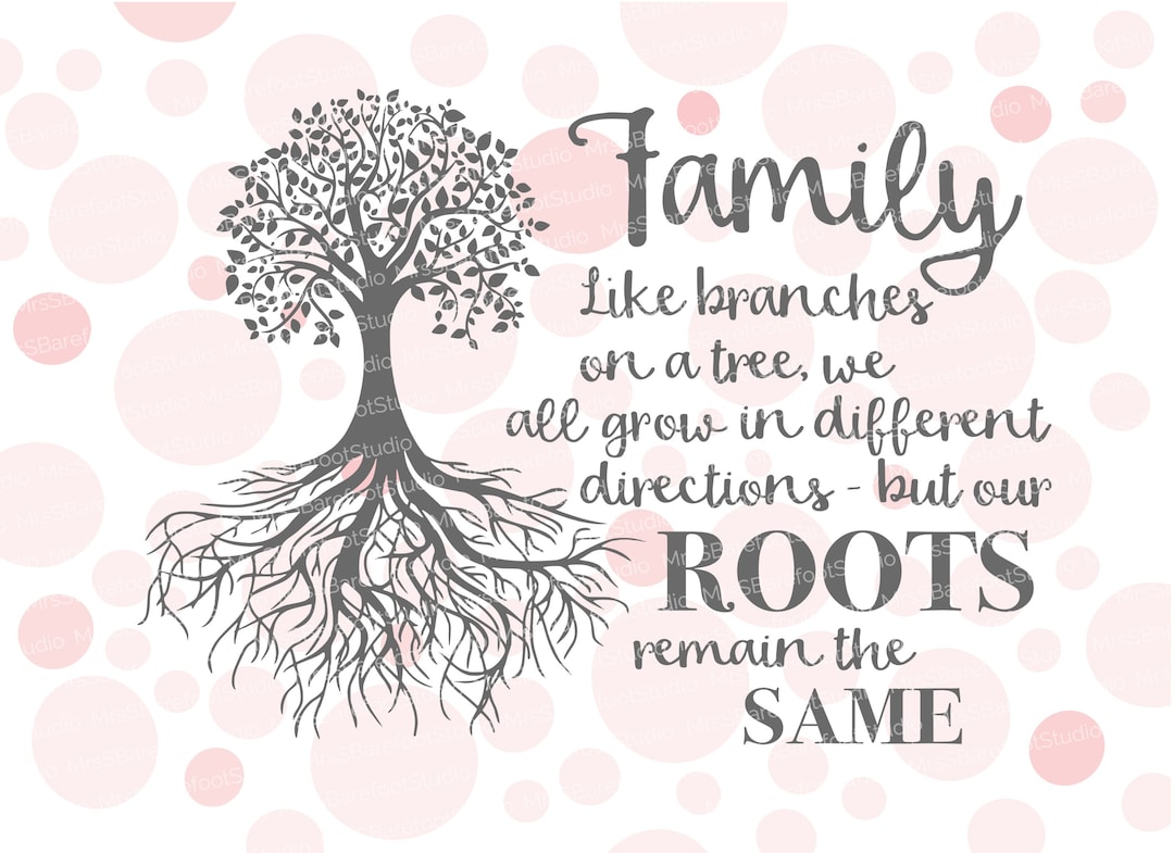 Family Quote SVG, Farmhouse SVG, Home Decor SVG, Family Tree, Digital ...