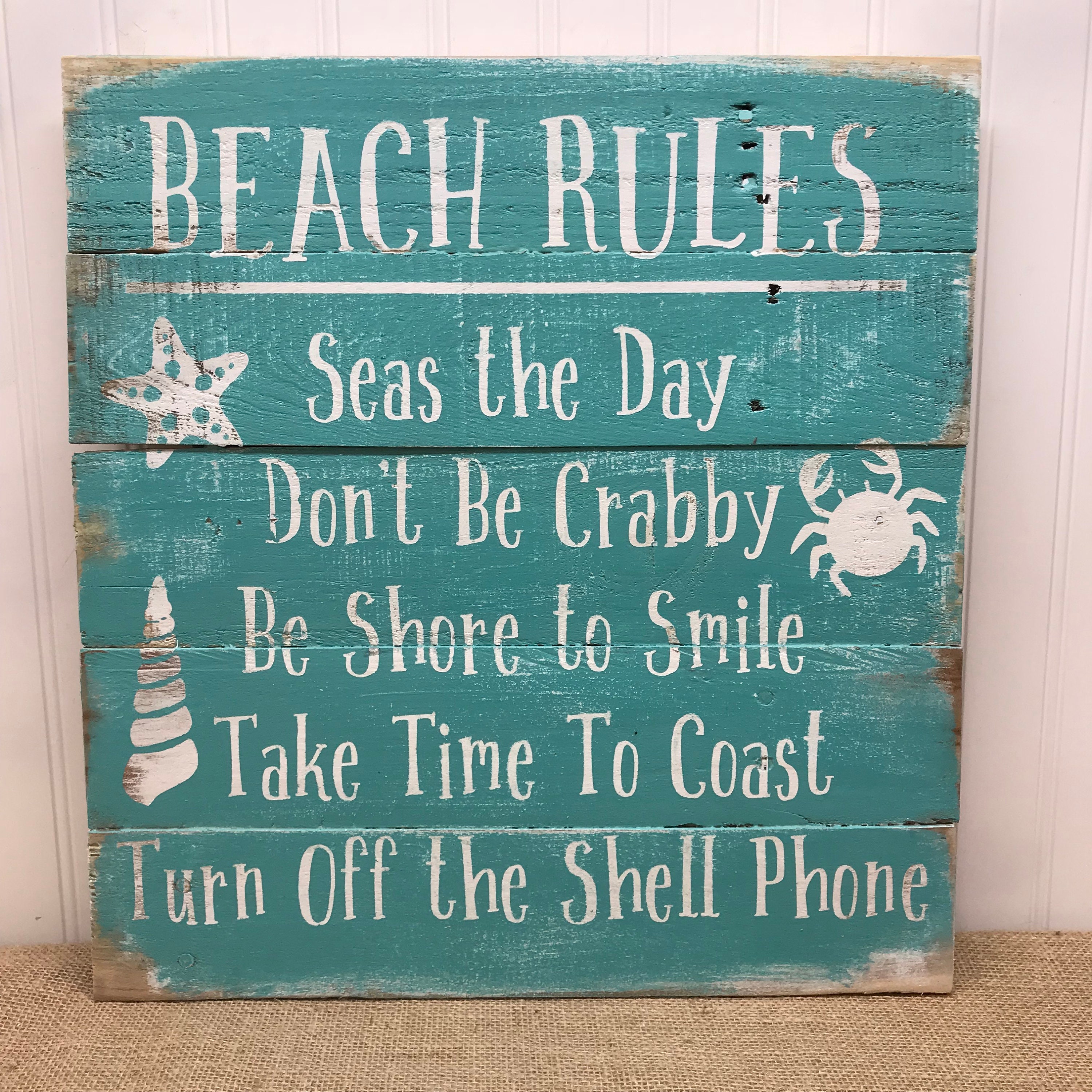 Beach SVG Beach Sayings SVG Beach SVG Files Beach Rules | Etsy