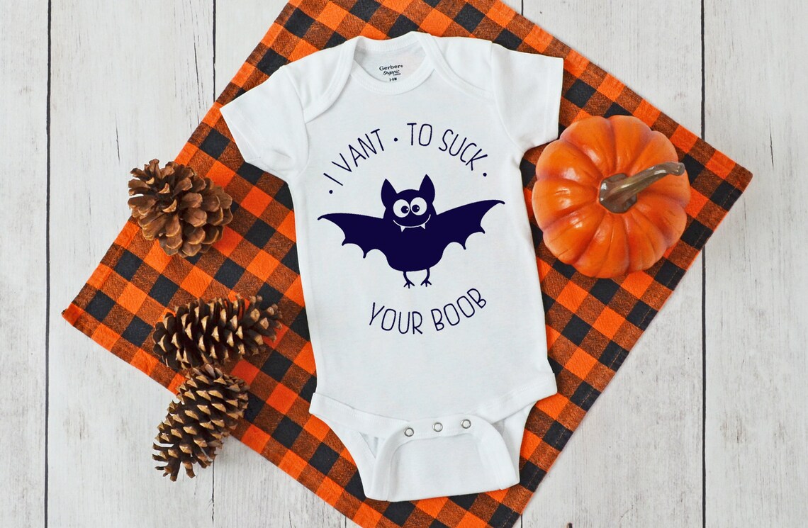 Baby Onesie SVG Halloween SVG Bat SVG Svg Files Digital - Etsy