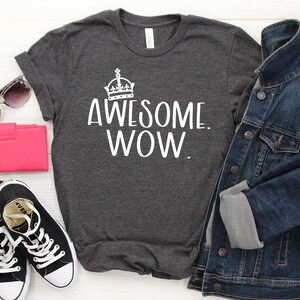 Awesome Wow SVG, Funny Saying SVG, Digital Download, Printable Wall Art ...