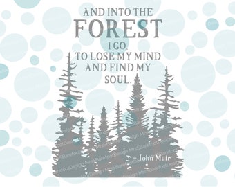 Nature Quote Svg - Etsy