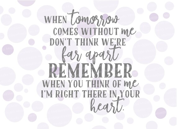 Memorial SVG SVG Designs Remember Me SVG Files for Cricut - Etsy