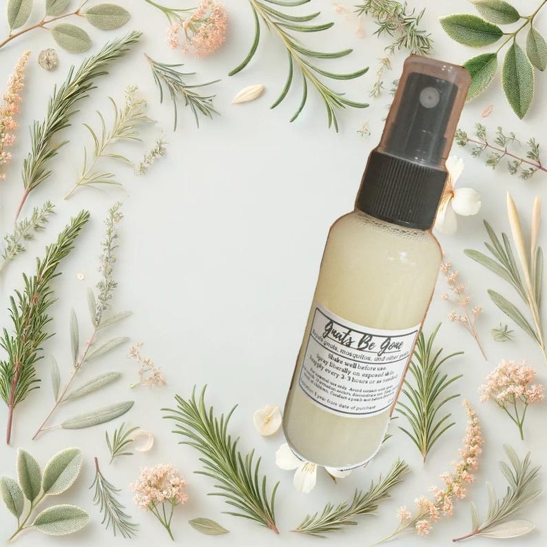 Natural Gnat and Mosquito Repellent Spray – Gnats Be Gone – Essential ...