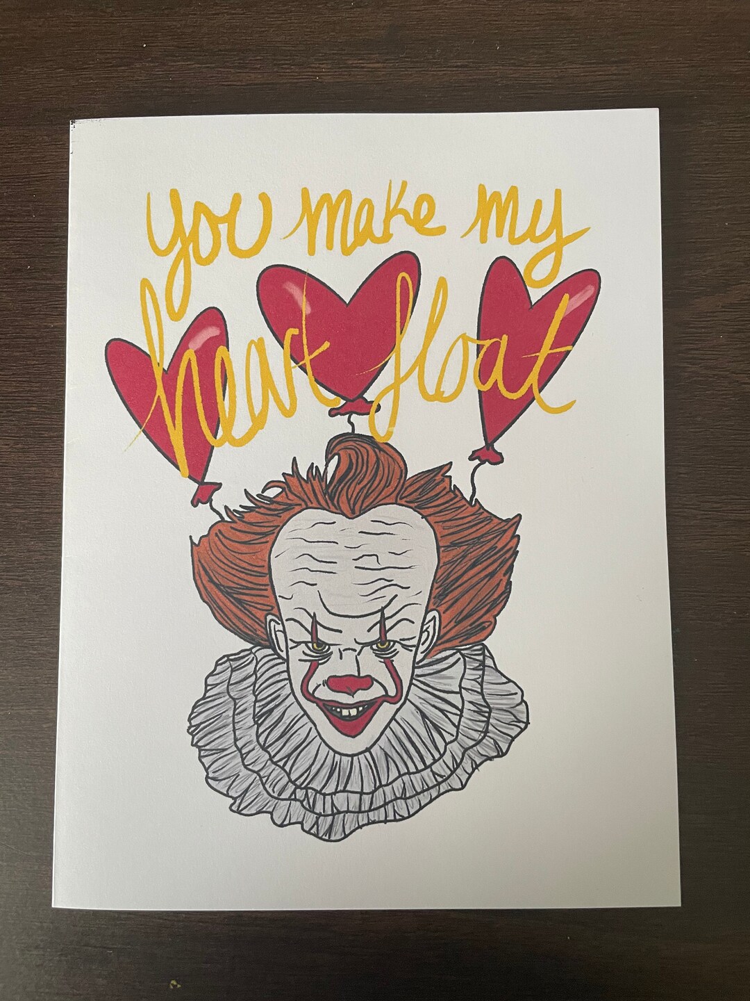 Pennywise Card - Etsy