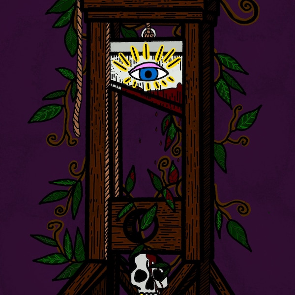 Cute Guillotine Art - Etsy
