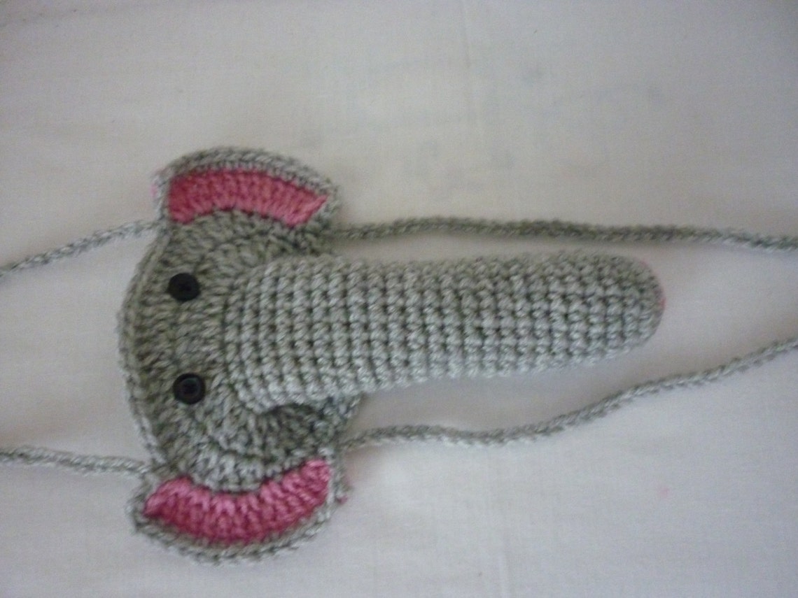 Crochet Elephant Sexy Men's Thong, Men Thongs, String Handmade, Men ...