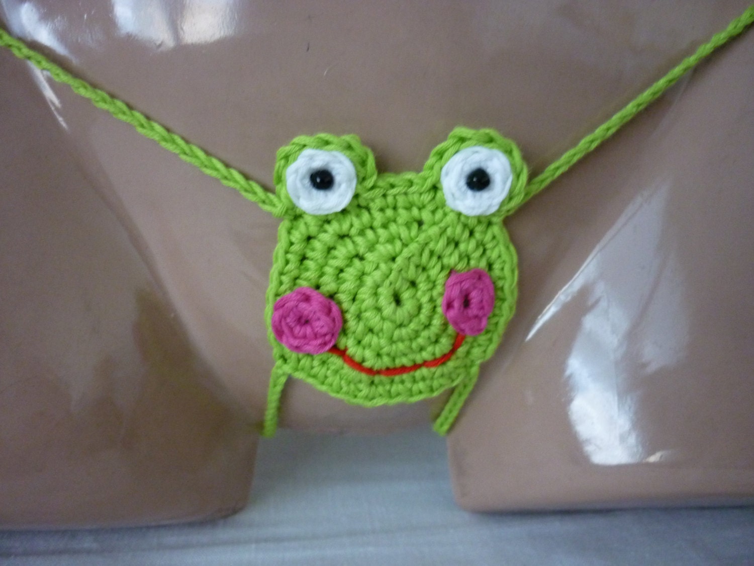Frog Thong, Erotic Lingerie, Frog Crochet, G-string Crochet, Crochet ...