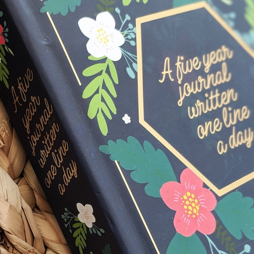 Five Year Journal Written One Line A Day Diary to Record - Etsy