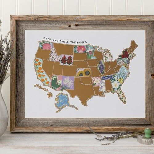 Scratch off United States Map USA Travel Checklist Travel - Etsy