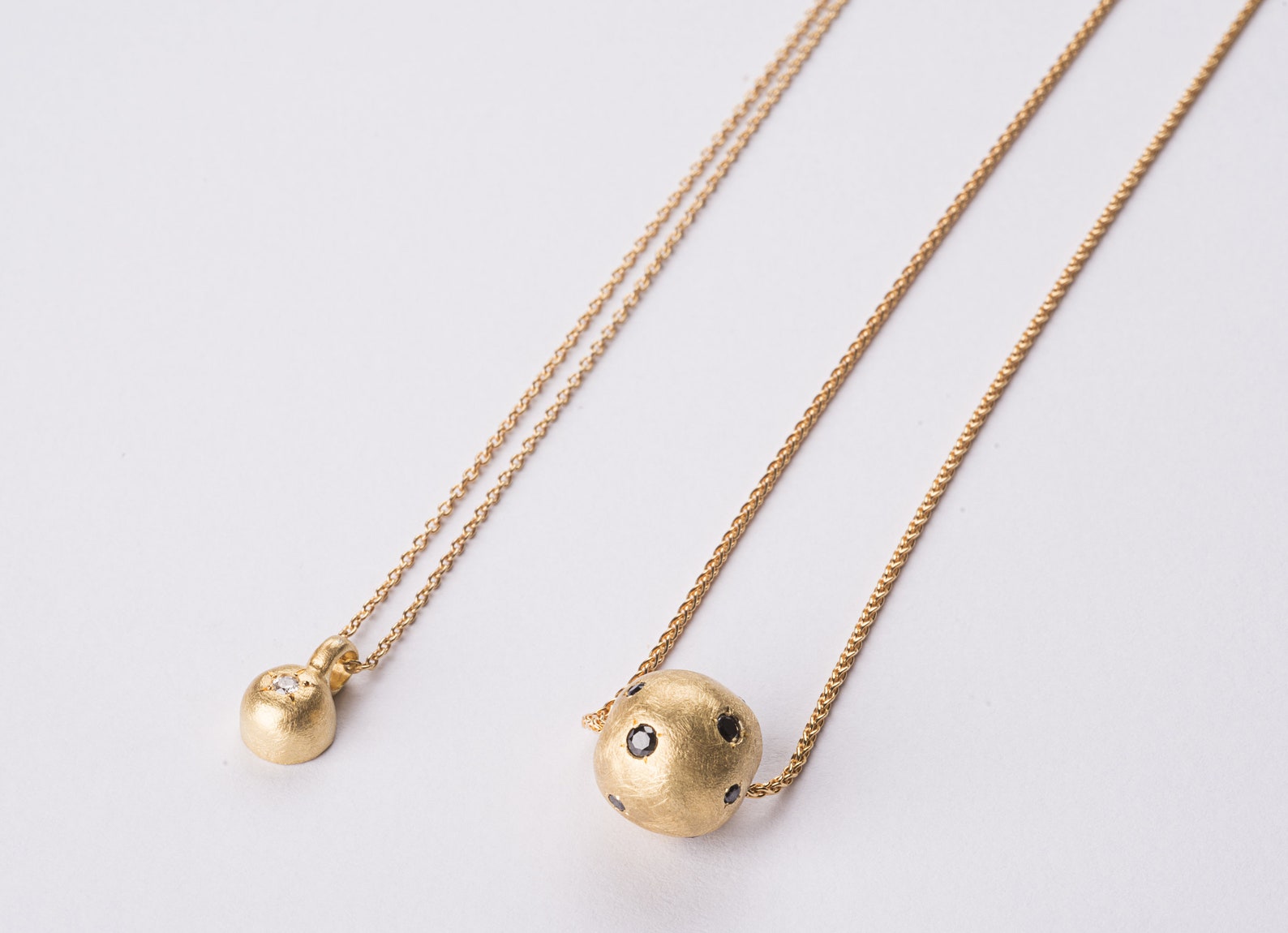 14K Gold Wheat Chain, 14k Solid Gold Spiga Chain, Minimal Women Chain ...