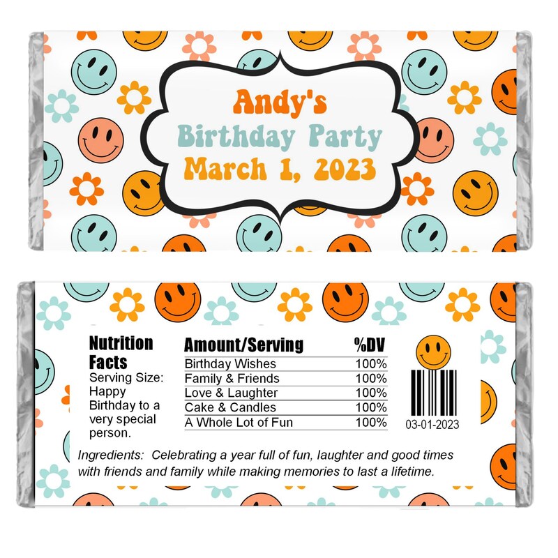 Smiley Face Candy - Etsy