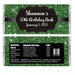 Glitter Party Personalized Candy Wrappers, Birthday Party Favors, Pack ...