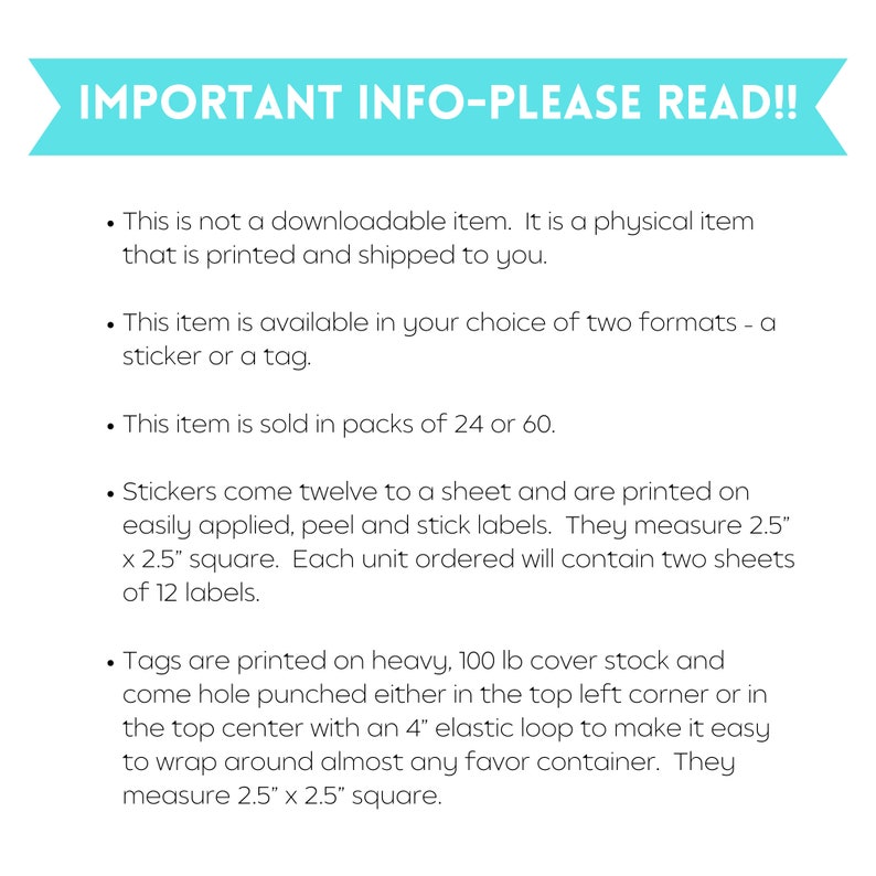 Flamingo Party Favor Stickers OR Tags, Custom Square Labels, Pack of 24 ...