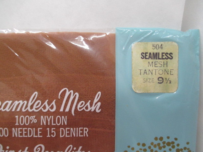 Vtg Mesh Hosiery 1 of 2 Listed Thigh High Stockings Size | Etsy