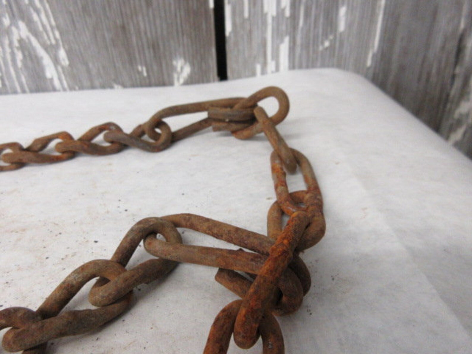 37-38 Inch Rustic Chain Abt 1 Lb 4 Ounces Outdoor Ghost Chain - Etsy