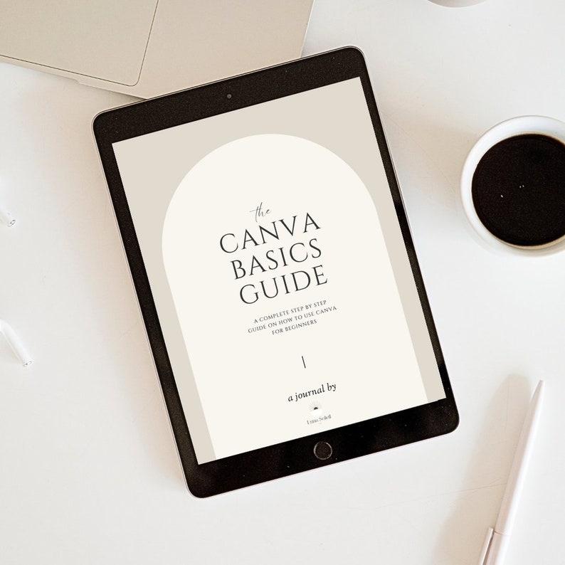 Canva Basics Guide MRR Canva User Guide PLR Done for You Digital Product Beginner Canva Guide ...