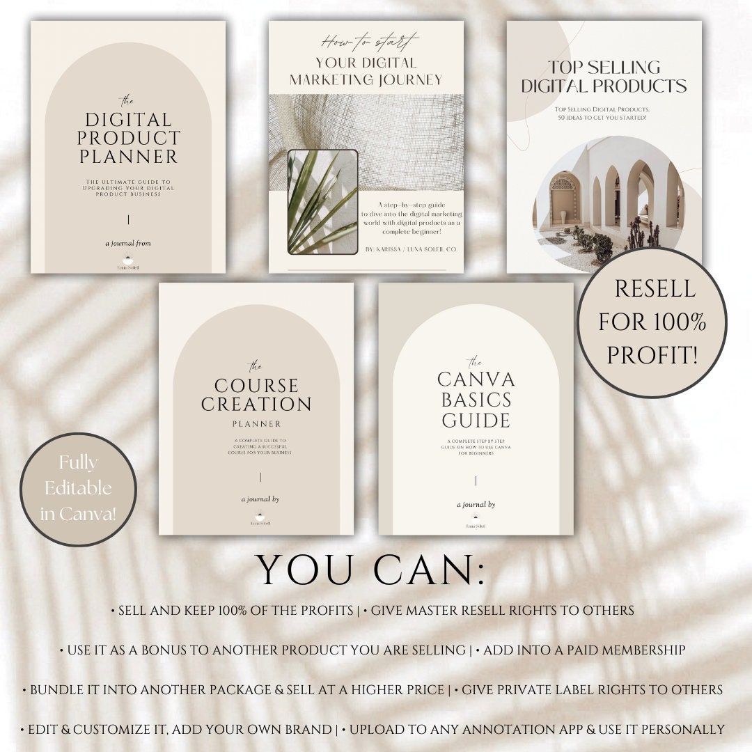 The Ultimate Digital Product Business Starter Kit Digital Product ...