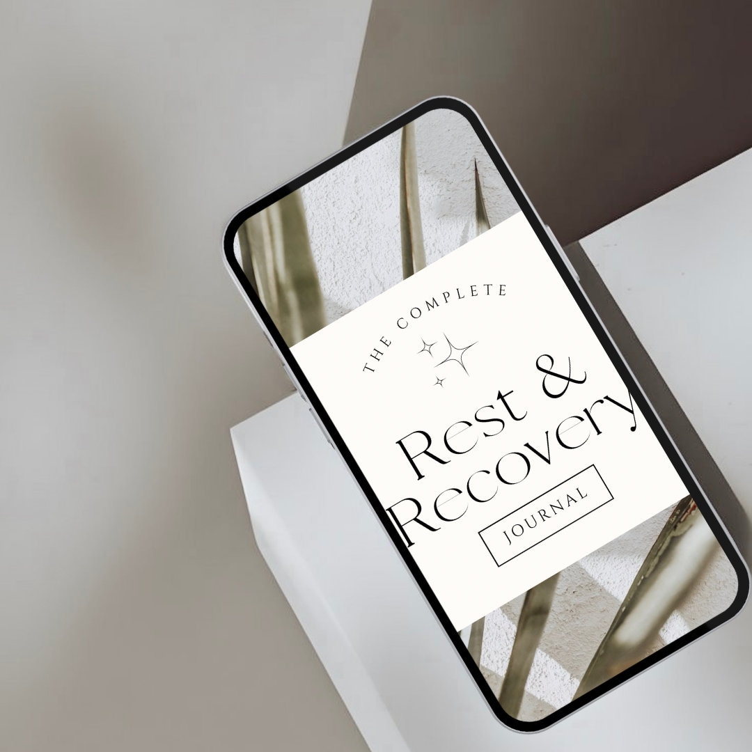 Rest & Recovery Digital Journal With Master Resell Rights | MRR ...