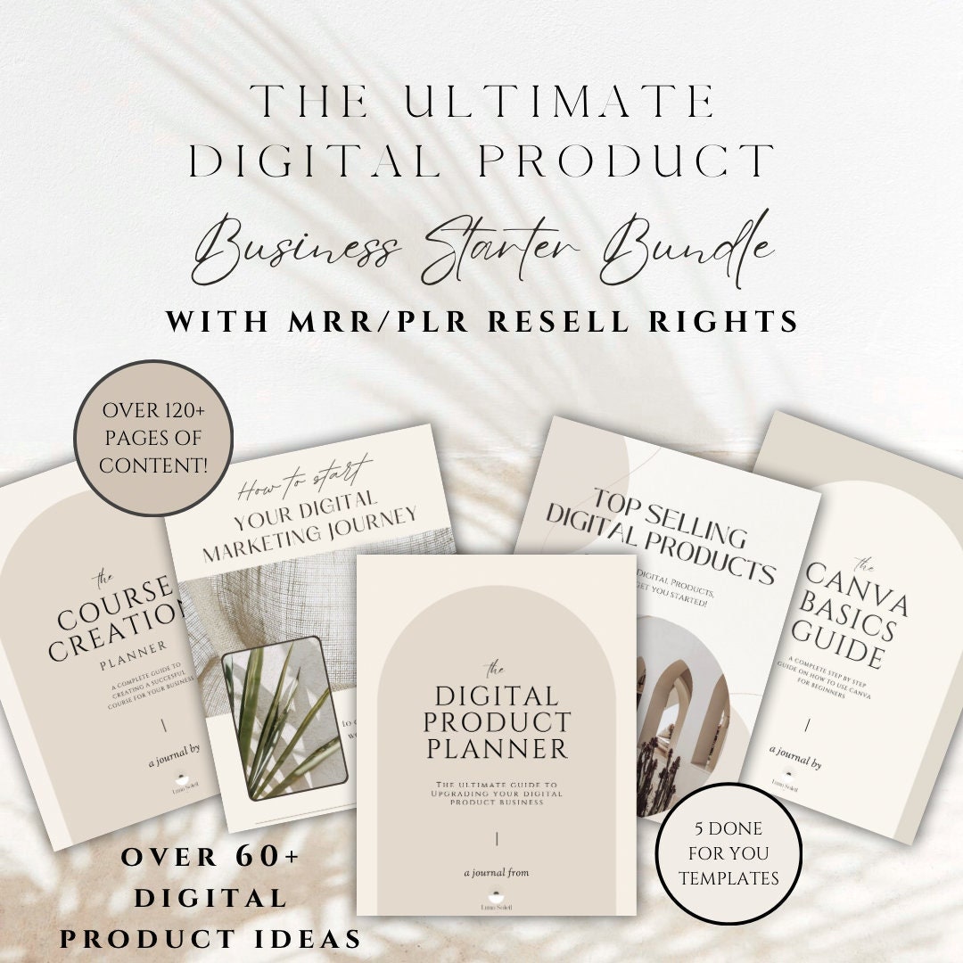The Ultimate Digital Product Business Starter Kit Digital Product ...