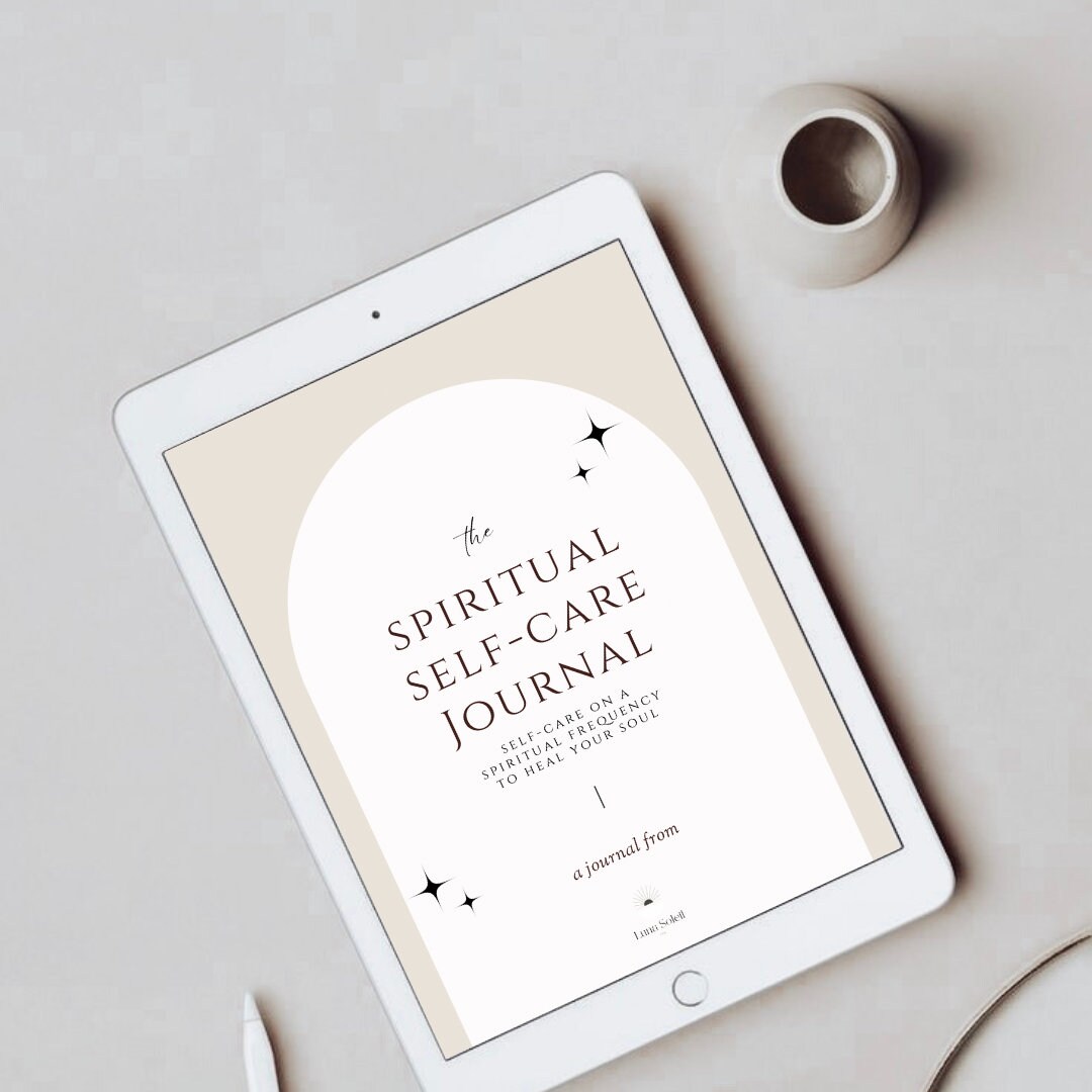 The Spritual Self-care Journal | Self Care Journal | Digital Journal ...