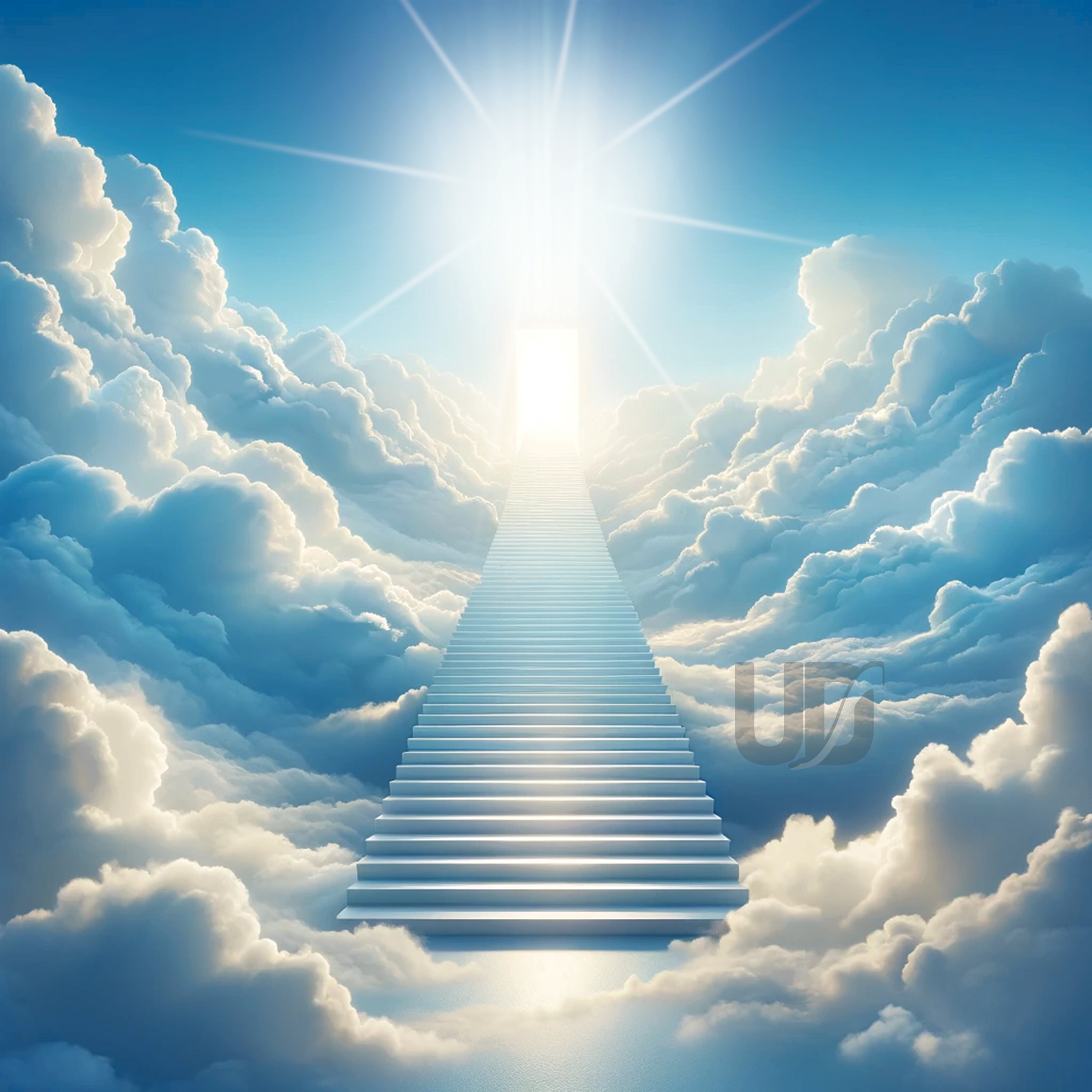 4 Files Stairway to Heaven Background Clouds Blue Sky Memorial Memorial ...