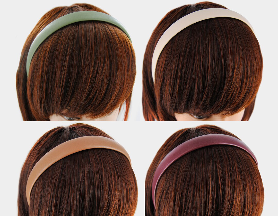 Axy Vintage Leather Headband HR27CS Leather Hair Band in 5 Colors Hair ...