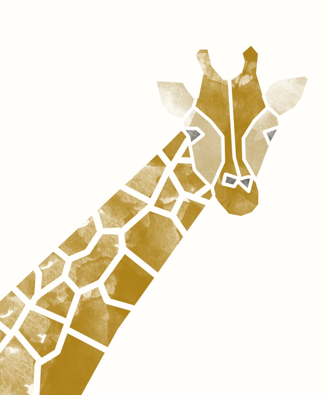 Watercolor Animal Print, Watercolor Zoo Printable, Watercolor Nursery ...