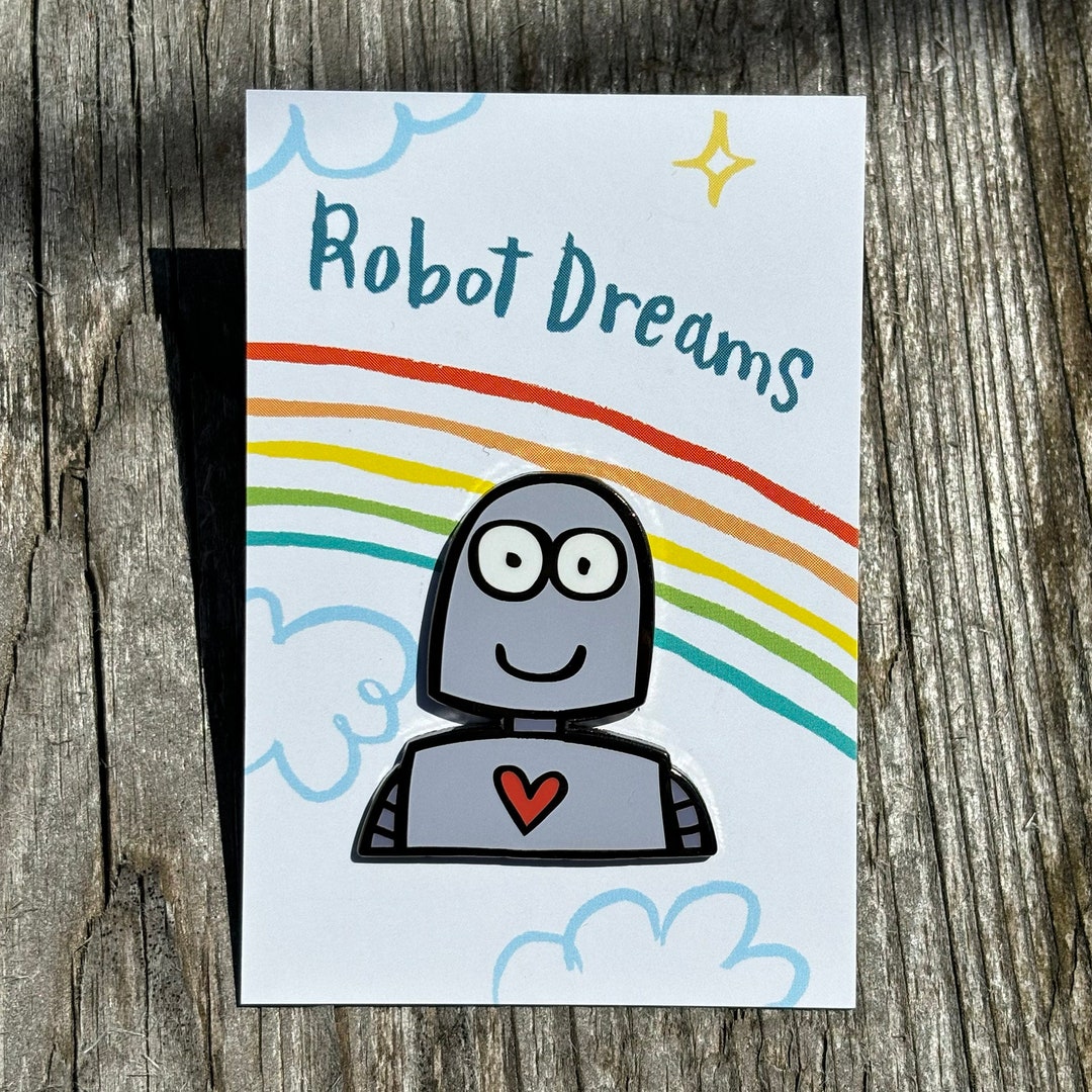 Robot Pin! - Etsy