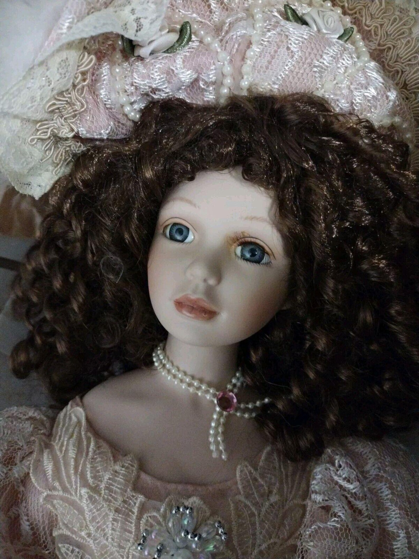 Large Cathay Depot Collection Porcelain Doll 1-2000 30" Victorian Dress Teresa - Etsy