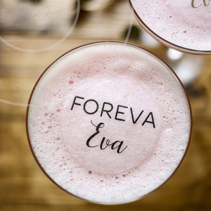 Foreva Eva- Edible Cocktail Topper - Drink Topper - Etsy