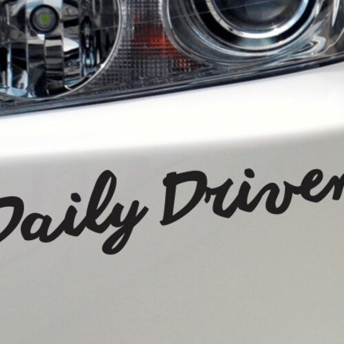 Lady Driven Bumper Sticker Vinyl Decal Car Truck SUV Woman | Etsy