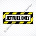 Jet Fuel Only Funny Sticker Vinyl Decal Diesel Truck Car Decal | Etsy