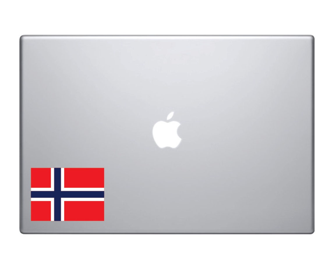 Norway Norwegian Flag Sticker Label Vinyl Decal Car Truck SUV | Etsy