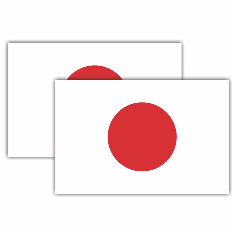 Japanese Flag Stickers Car - Etsy