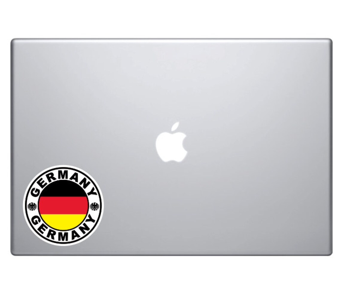 4 German Flag Sticker Vinyl Decal Germany Flag Sticker - Etsy