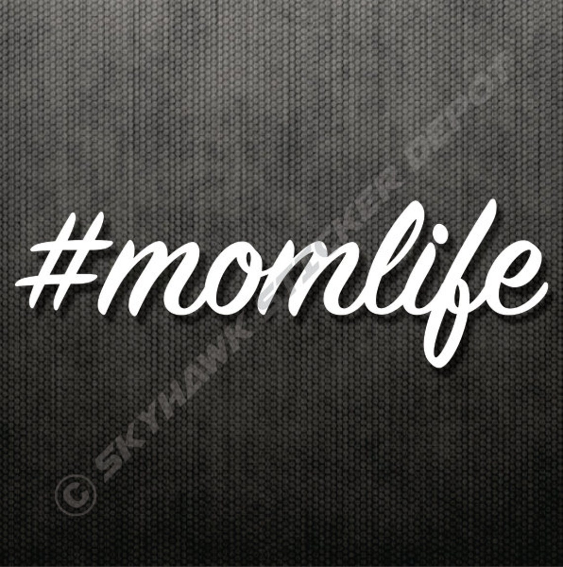 Mom Life Bumper Sticker Vinyl Decal momlife Mother's Day - Etsy