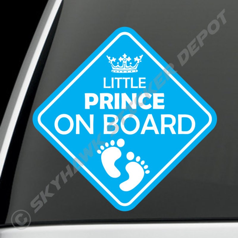 Prince Car Window Decal - Etsy UK