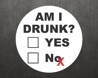 Beer Inside Drinking Beer Funny Sticker Decal - Etsy