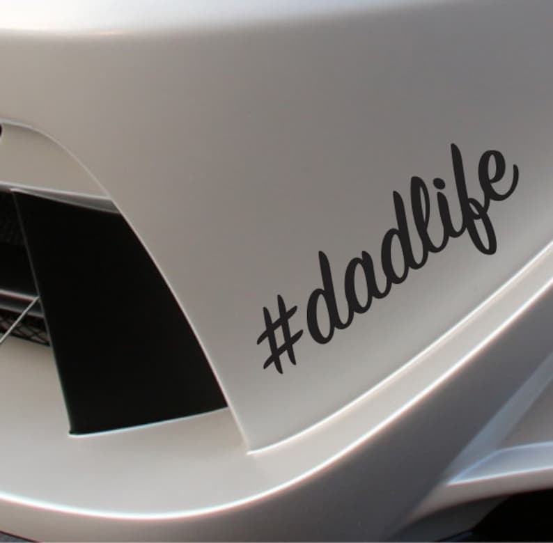 Dad life Bumper Sticker Vinyl Decal dadlife Father's Day | Etsy