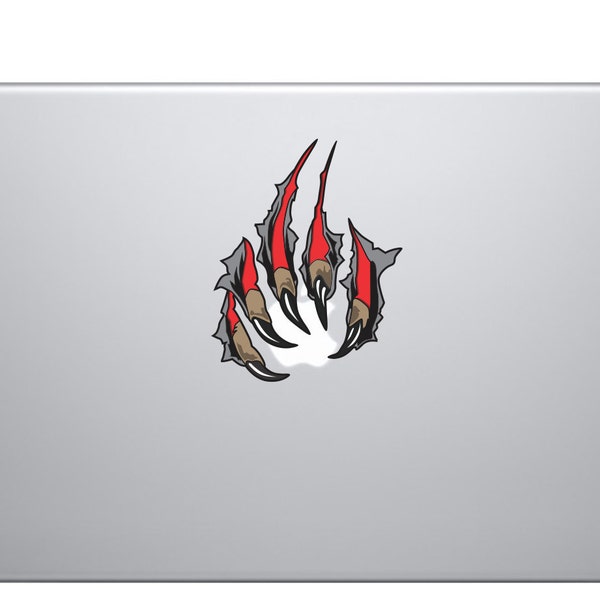 Car Wolf Claw Decal - Etsy