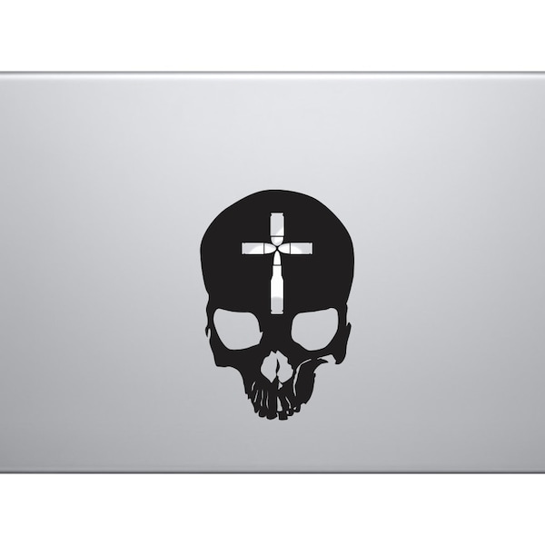 Christian Skull Sticker - Etsy