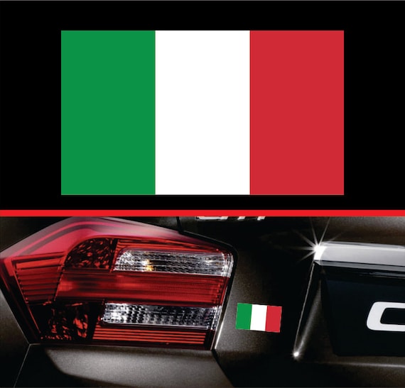 Italy Car Stickers Sicilia, Sicily In Italian, Car Bumper Sticker Oval
