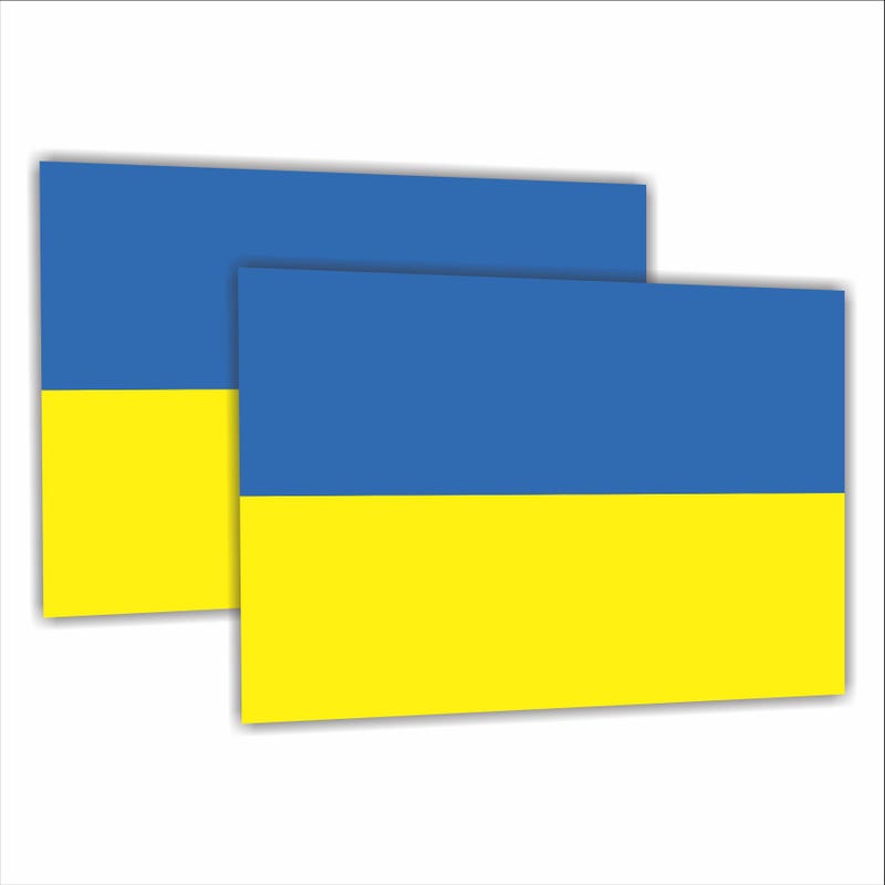 Ukrainian Flag Bumper Stickers - Etsy