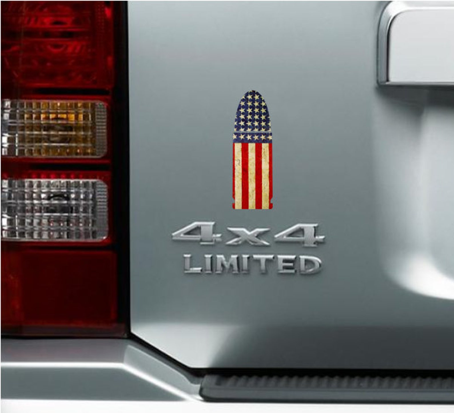 American Flag 9MM Bullet Decal Sticker Set Vinyl Decal Macbook - Etsy