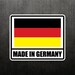 Made in Germany Sticker Vinyl Decal German Flag Sticker German ...