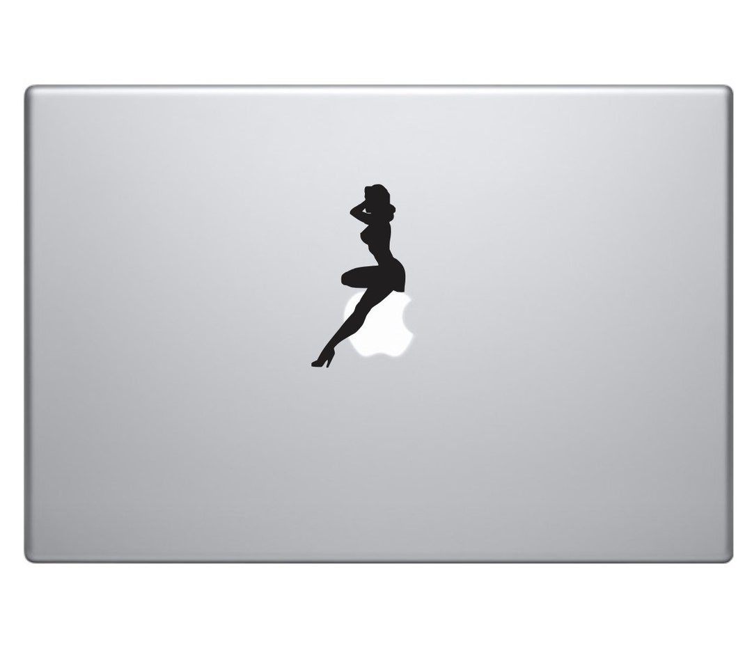 Sexy Pin up Girl Decal Laptop Sticker Vinyl Decal Sticker Skin MacBook ...