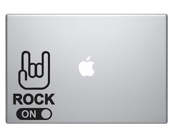 Rock on Hnad Sign Bumper Sticker Vinyl Decal Rocker - Etsy
