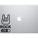 Rock on Switch Funny Bumper Sticker Vinyl Decal ACDC Kiss Hard Rock ...