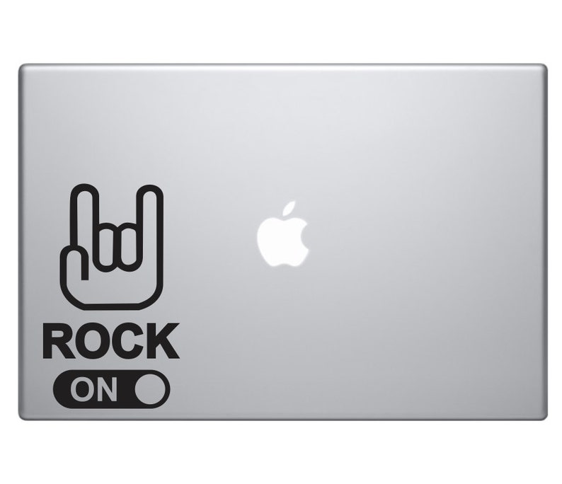Rock on Switch Funny Bumper Sticker Vinyl Decal ACDC Kiss Hard - Etsy